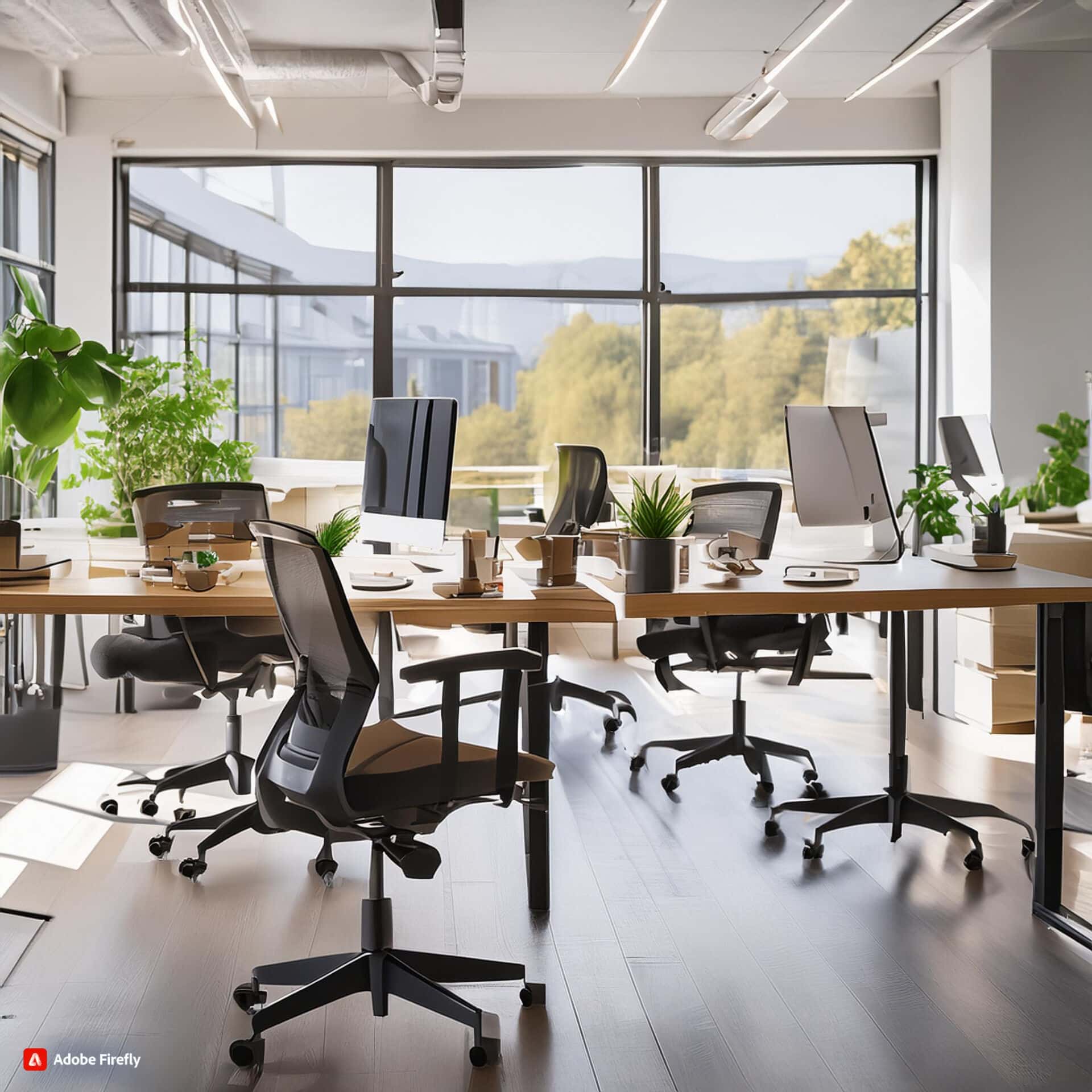 Bureaux réaménagé Magnifique design et décoration 2025